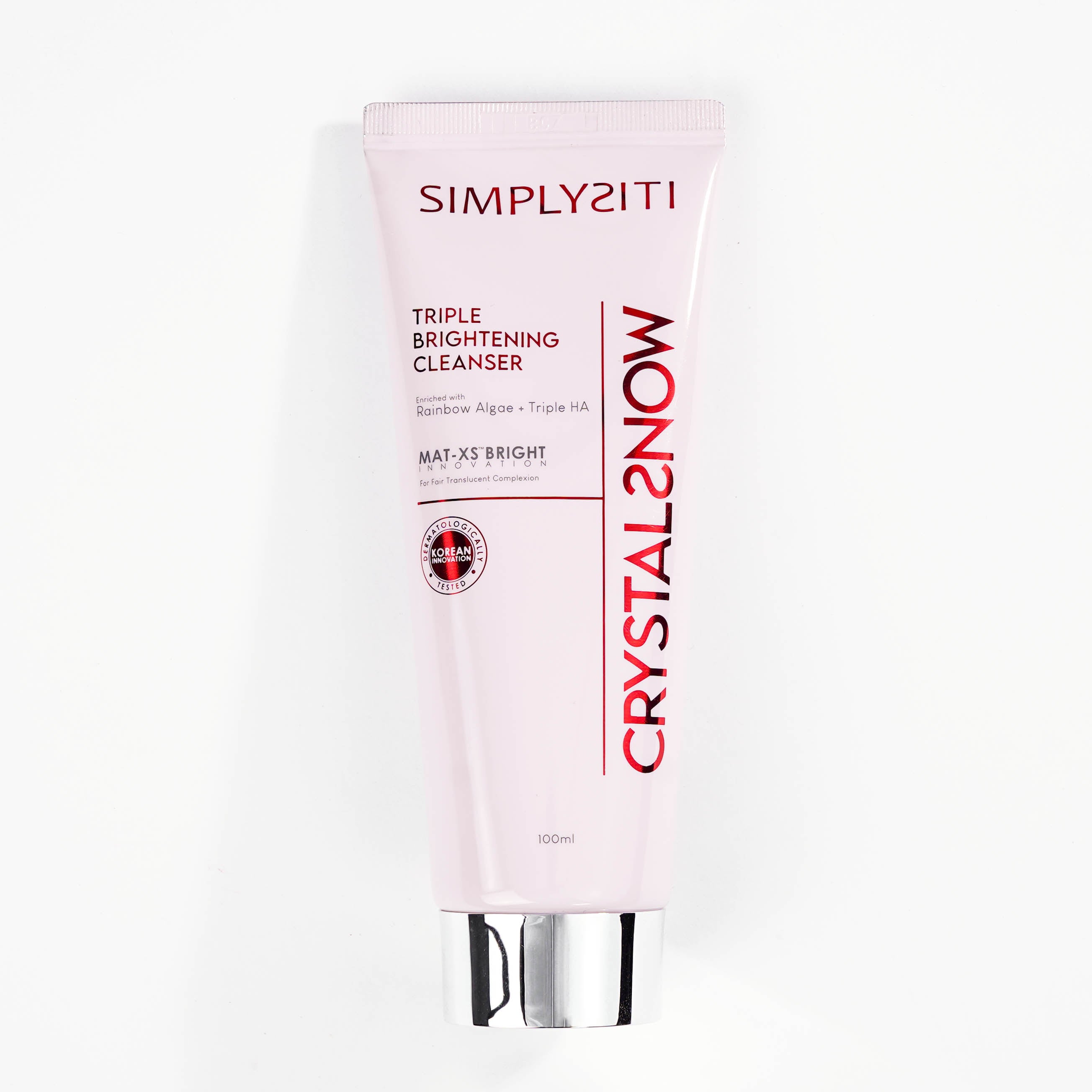 SimplySiti Crystal Snow Triple Brightening Cleanser